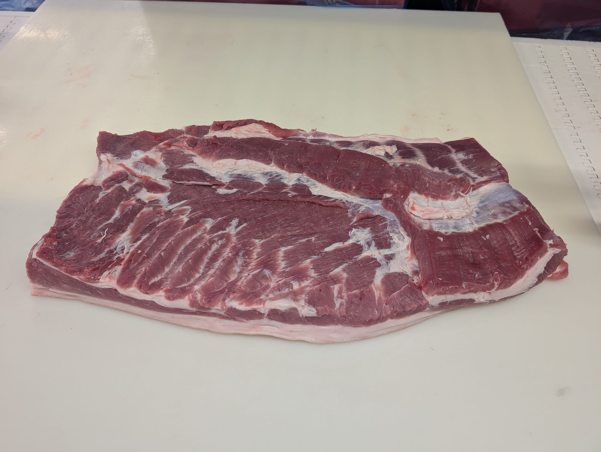 Boneless Pork Bellies – Rindless Frozen Cut | Meatex