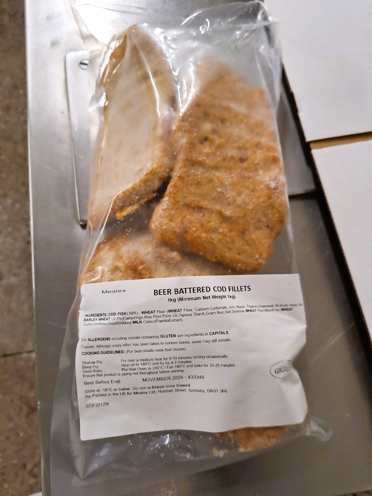 Frozen Battered Cod Fillets Archives | Meatex