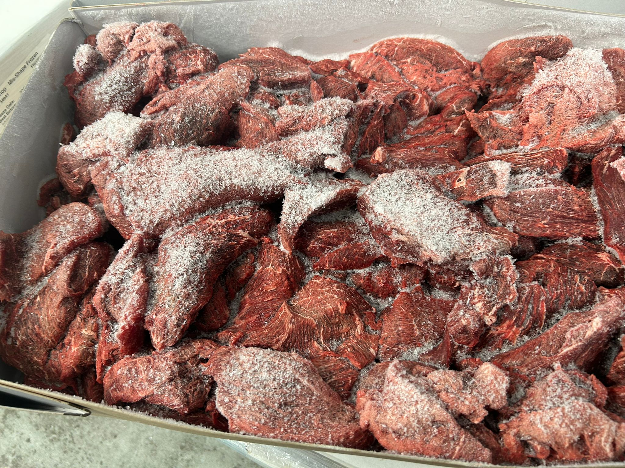 Beef Pad Meat Frozen Bulk Beef Trim for Wholesalers | Meatex UK