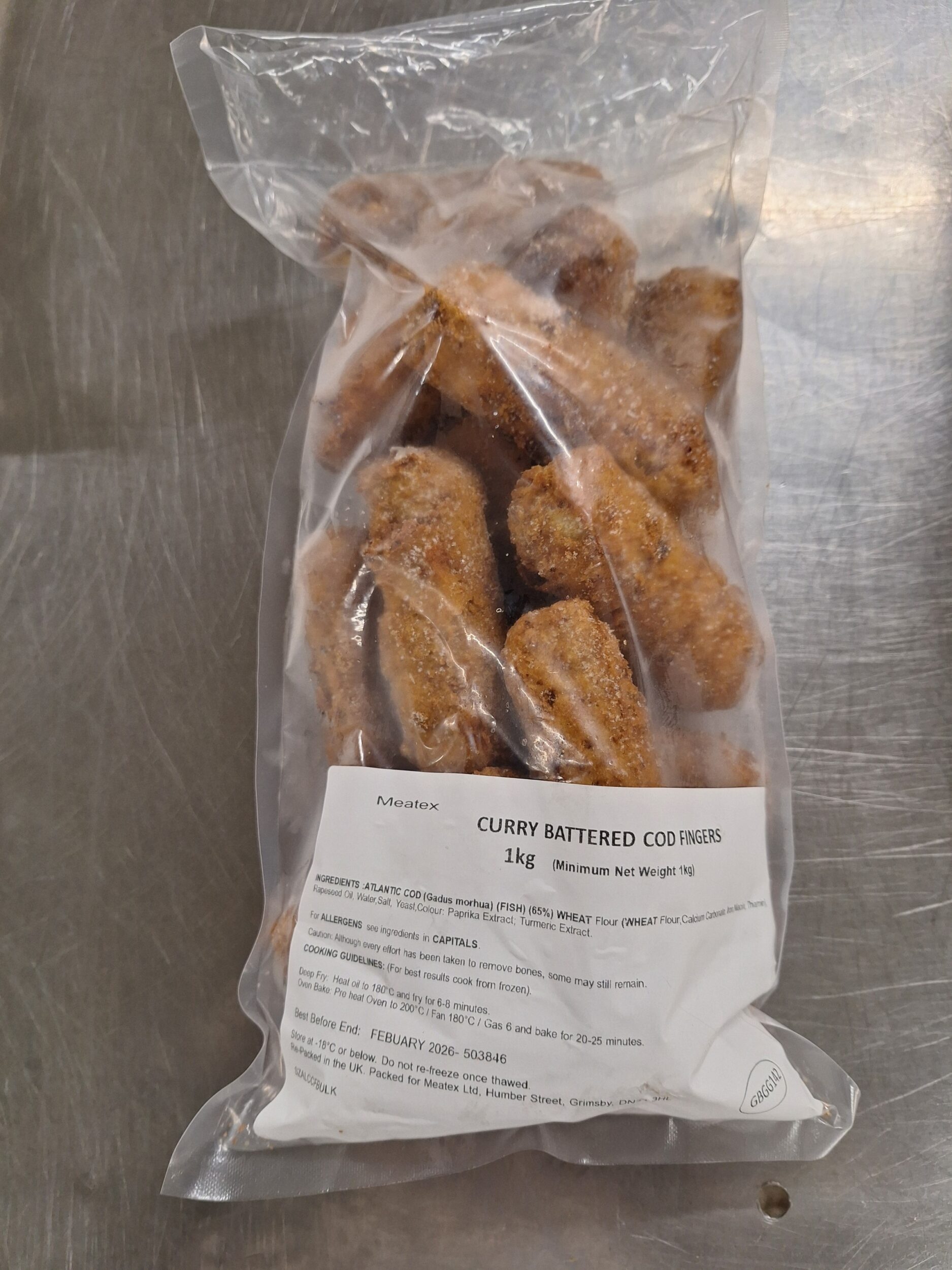 Chunky Cod Fish Fingers | from Meatex