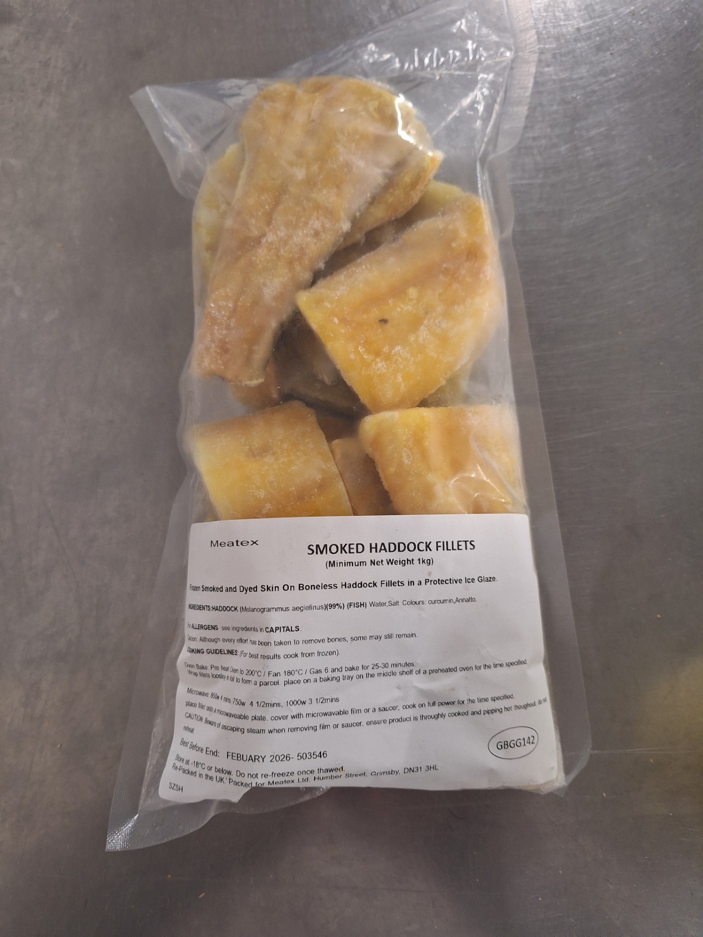 Smoked Haddock Fillets | from Meatex