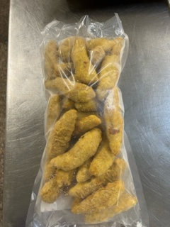 Battered Basa Curry Strips | from Meatex