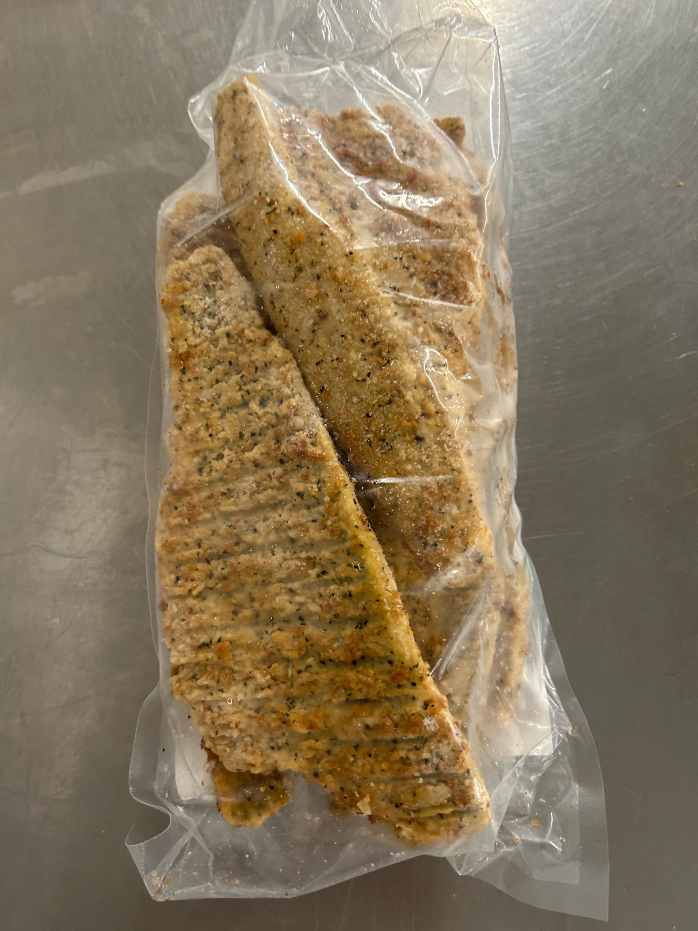 Lightly Dusted Sea Bass Fillets Packed in 8kg Cartons | from Meatex