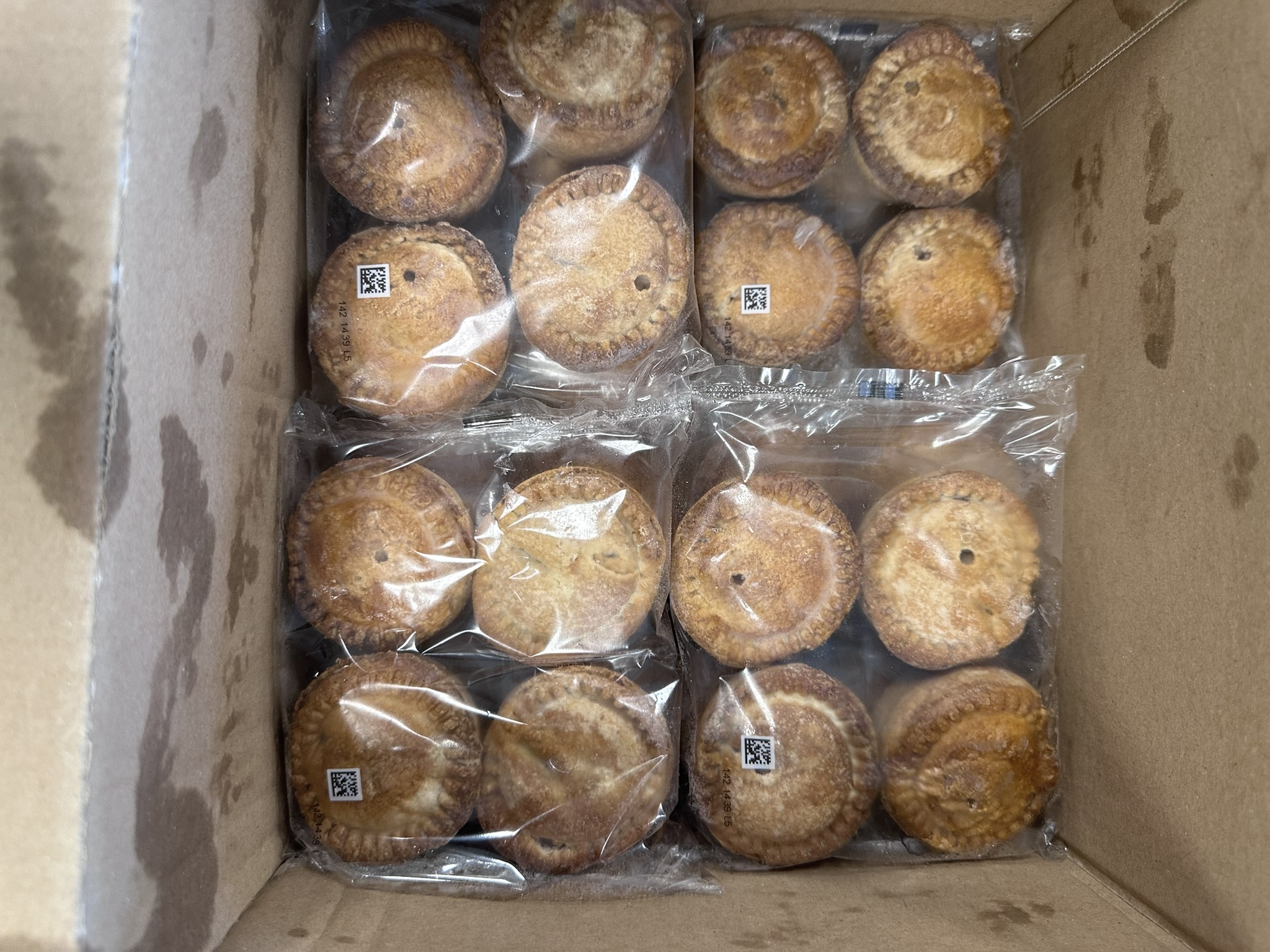 Pork Pies 65g – Traditional British Mini Pork Pies | Meatex